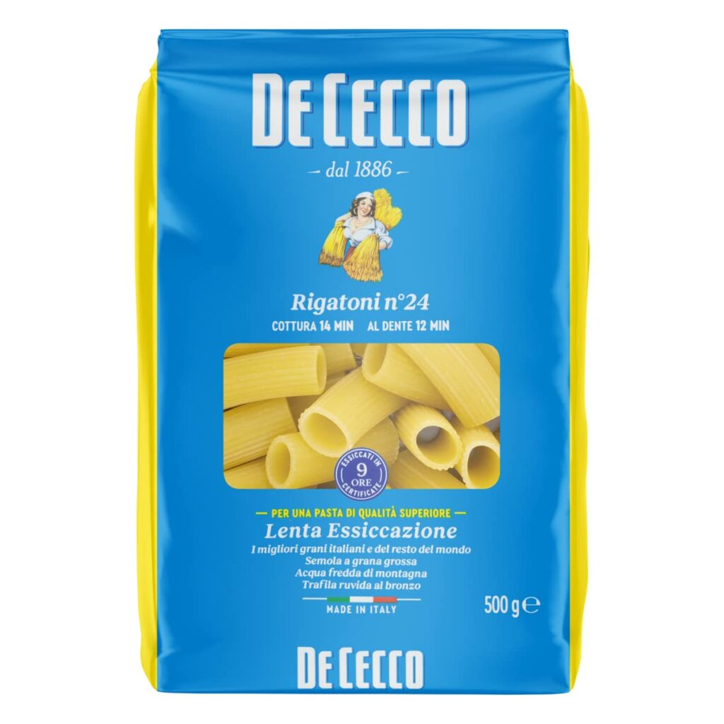 DE CECCO 24 RIGATONI 500GR – Mangia & Bevi